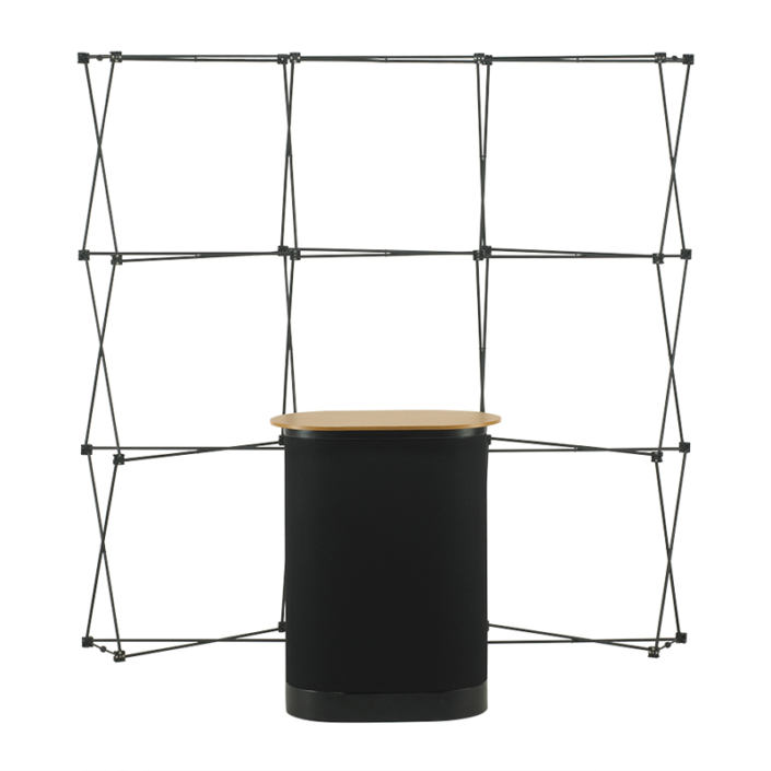 3x3 Pop-up Stand (Single sided) - Double Dot